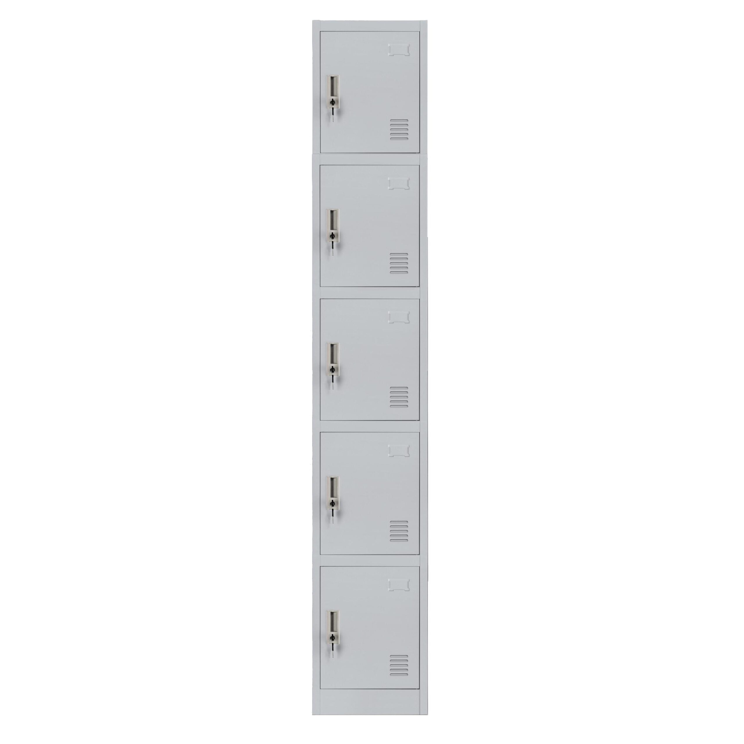 5 DOOR STEEL LOCKER L-B5 • Fairdeal Furniture
