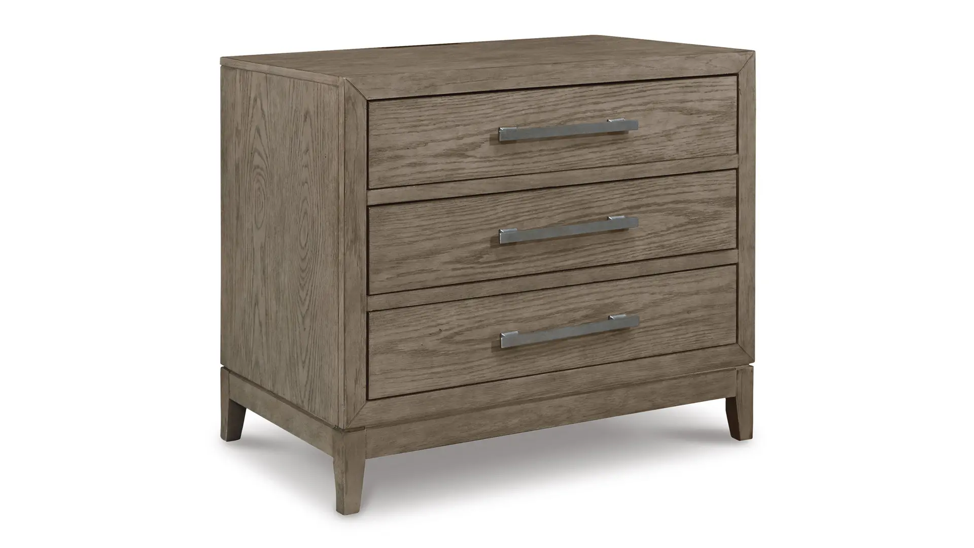THREE DRAWER NIGHTSTAND CHRESTNER • Fairdeal Furniture